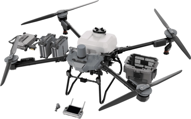 Сельскохозяйственный дрон DJI Agras T60 - Купить в официальном интернет ...